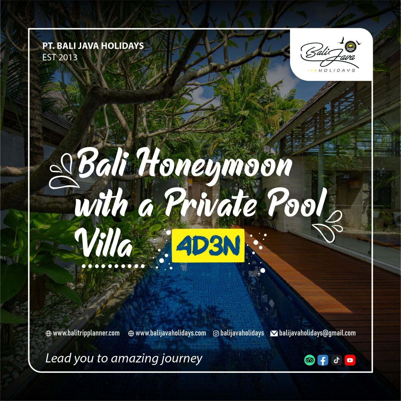 BALI Honeymoon with Private Pool Villa 4D3N - Experience Bali with the Best Tour Packages from ...